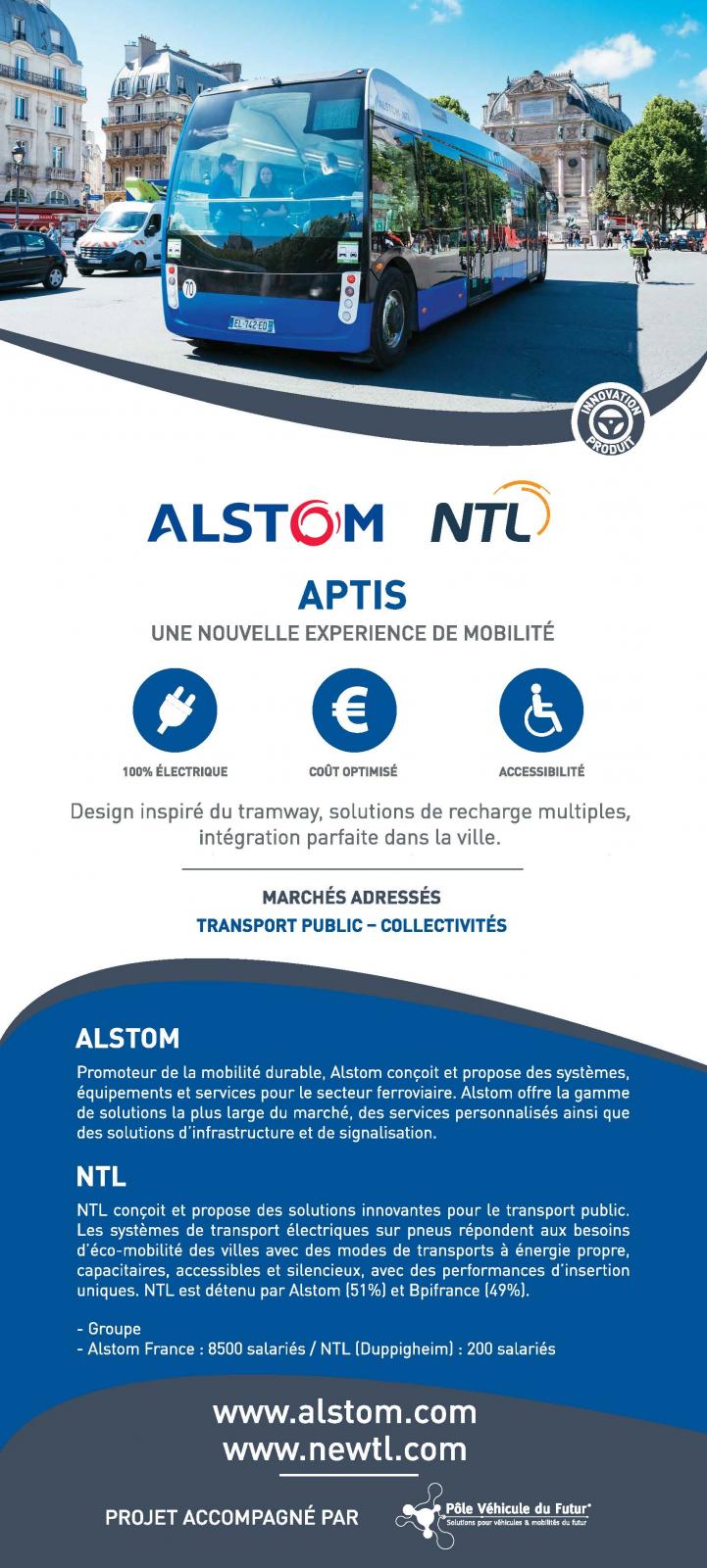 APTIS - Alstom NTL - Pôle Véhicule du Futur